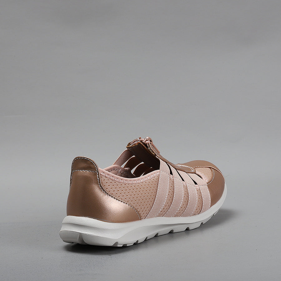 Christine - Rose Gold | CC Comfort Casual Shoes – CC Resorts Footwear
