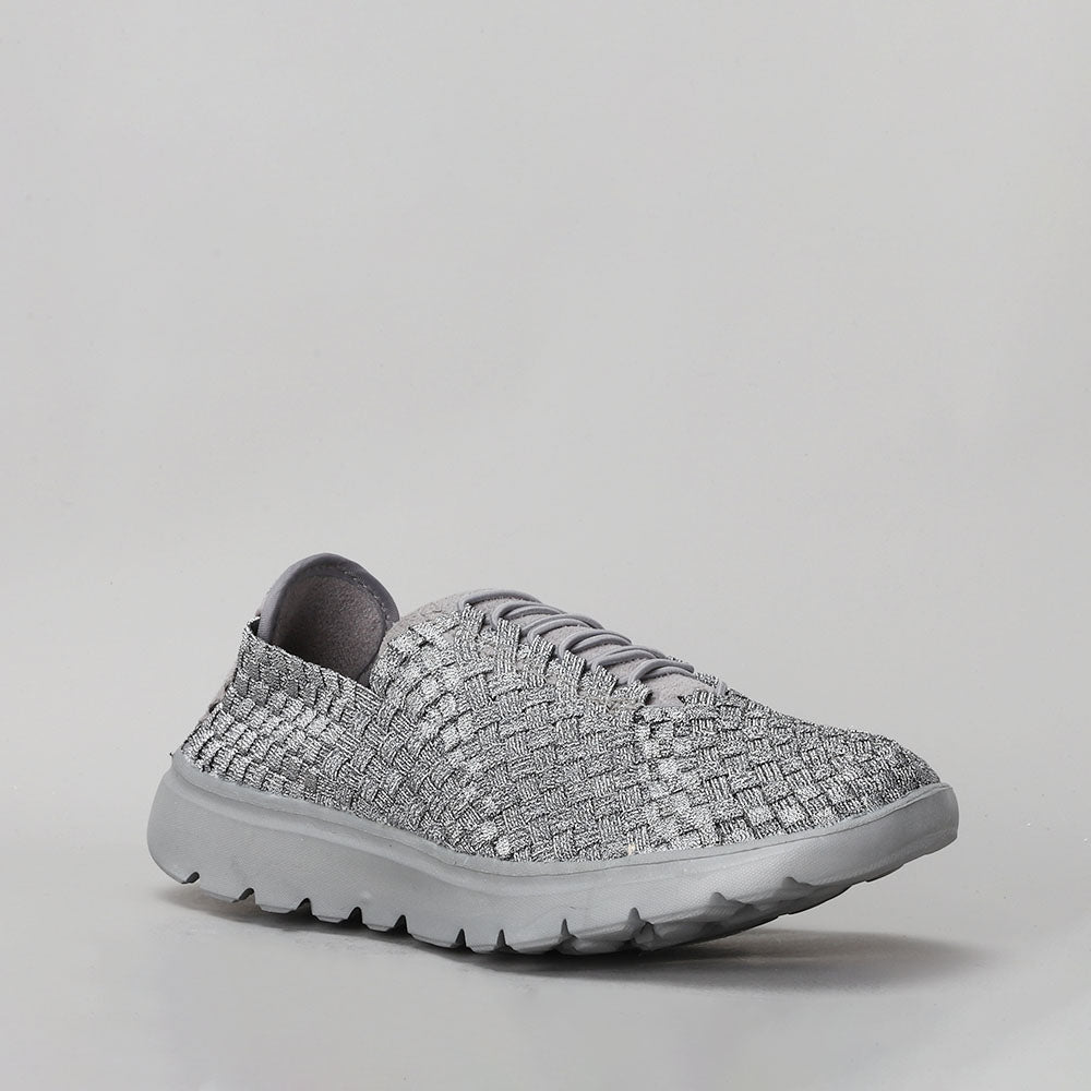 CC Resorts Shoes Women's Elastic walking Shoe Danielle Pewter Metallic ...