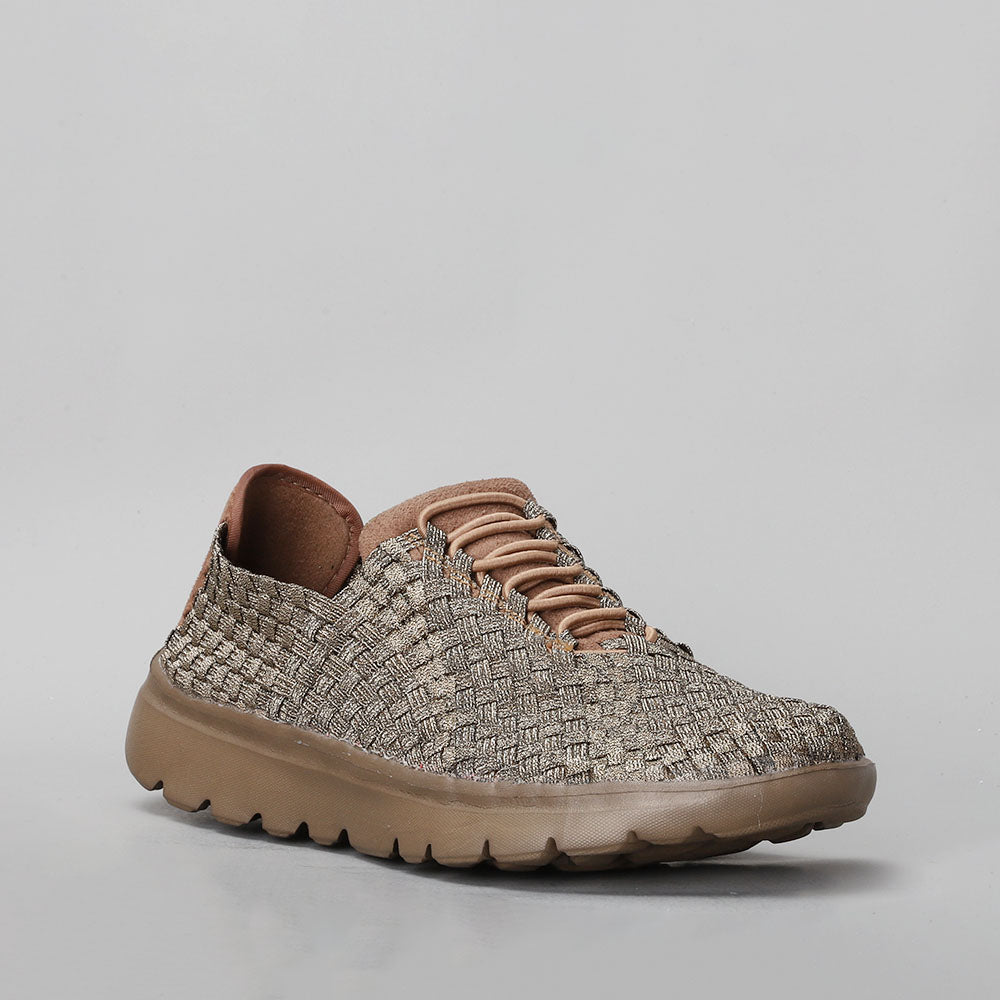 CC Resorts Shoes Women's Elastic walking Shoe Danielle Bronze Metallic ...