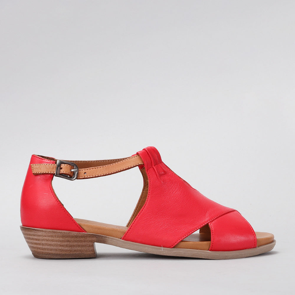Digby | Red/Tan | LE SANSA | LE SANDALS Womens Shoes Online – CC ...