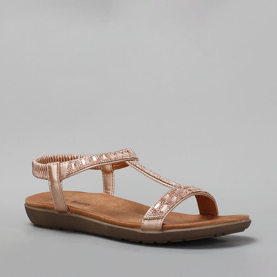 Usha - Rose Gold – CC Resorts Footwear