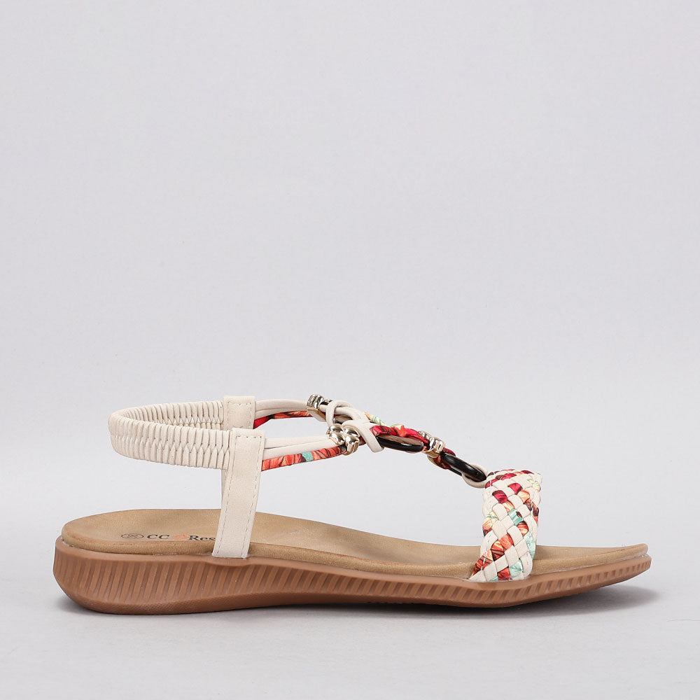 Xtra - Taupe Multi – CC Resorts Footwear